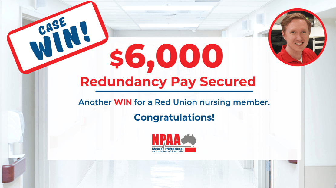 NPAA Case Win #1331 - $6,000 Redundancy Pay Secured